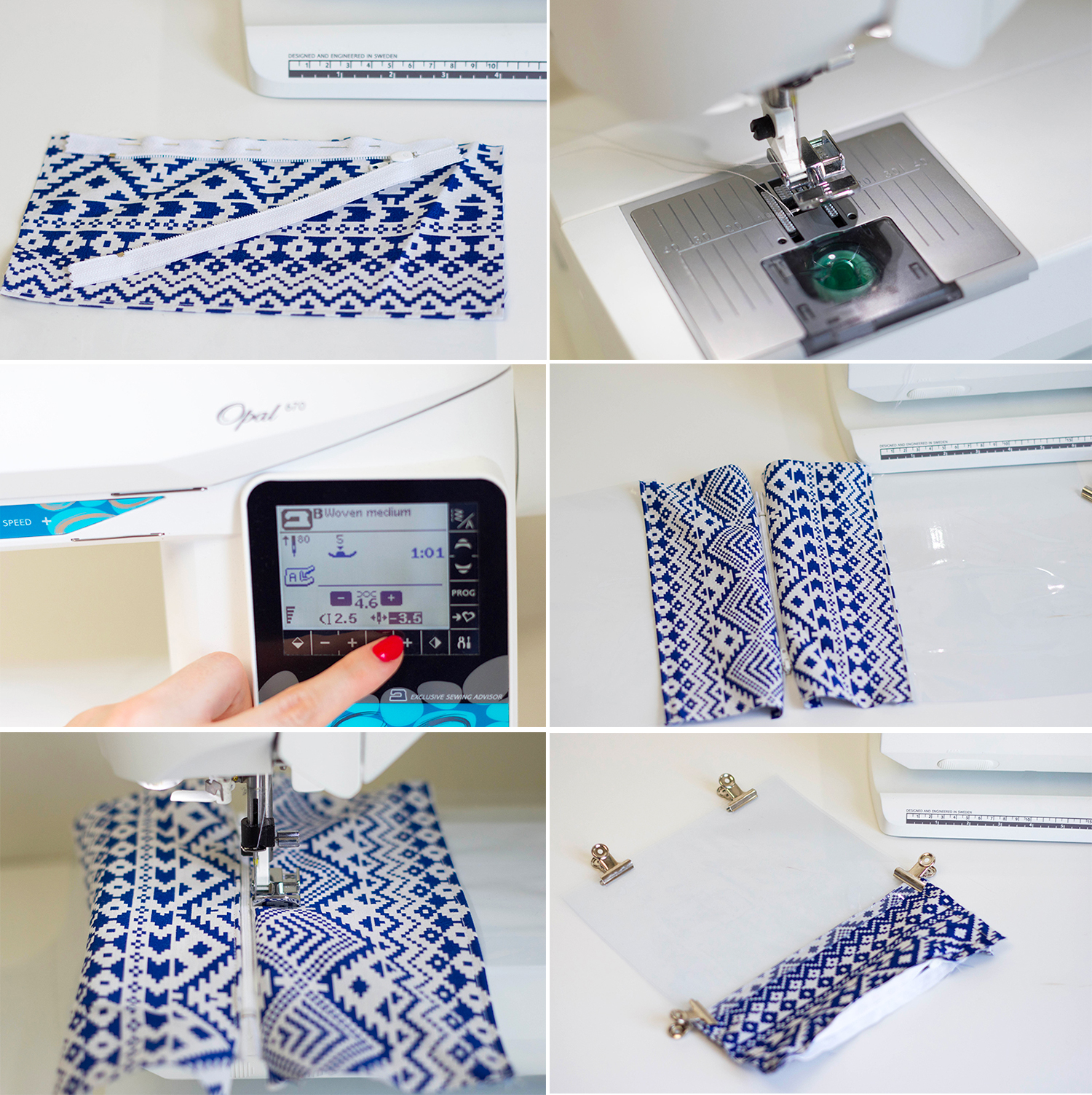 [DIY] Une pochette transparente - Atelier Svila