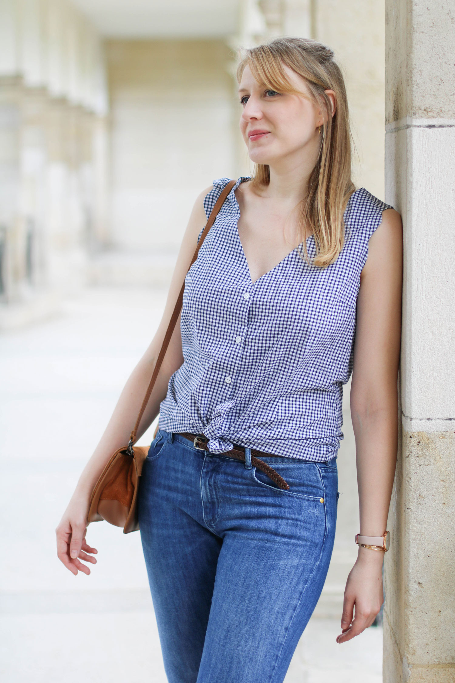 Mon top Bloom vichy - Atelier Svila