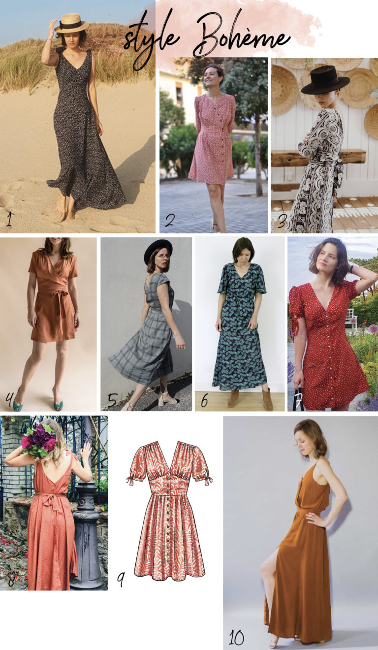 TOP 50 / PATRONS DE ROBES POUR UN MARIAGE - Atelier Svila