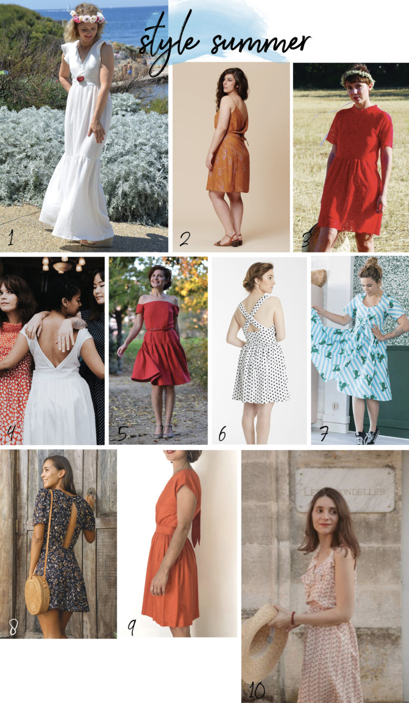 TOP 50 / PATRONS DE ROBES POUR UN MARIAGE - Atelier Svila