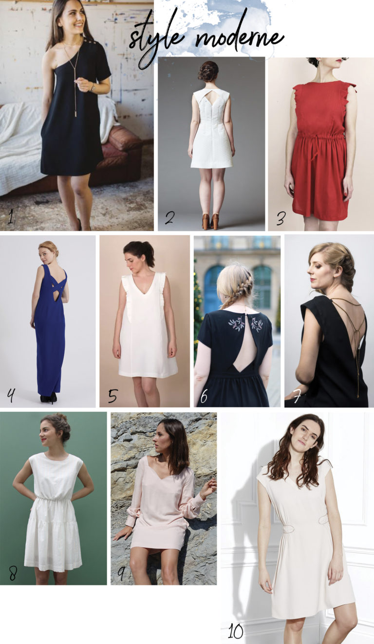 TOP 50 / PATRONS DE ROBES POUR UN MARIAGE - Atelier Svila