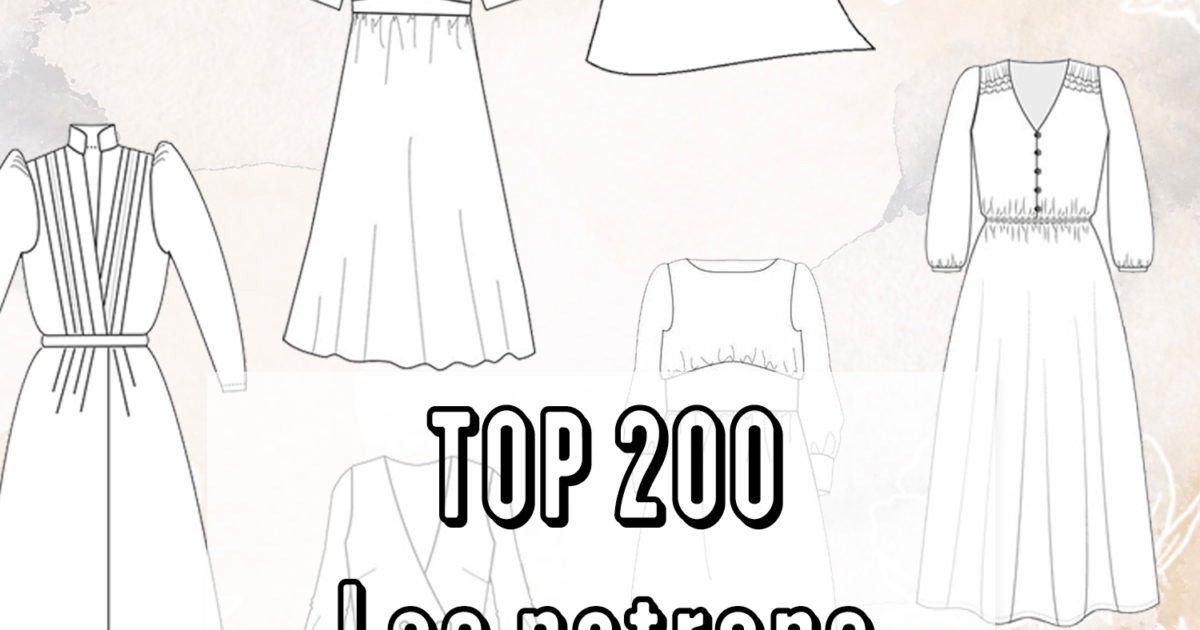 TOP 200 / PATRONS DE ROBES AUTOMNE/HIVER - Atelier Svila