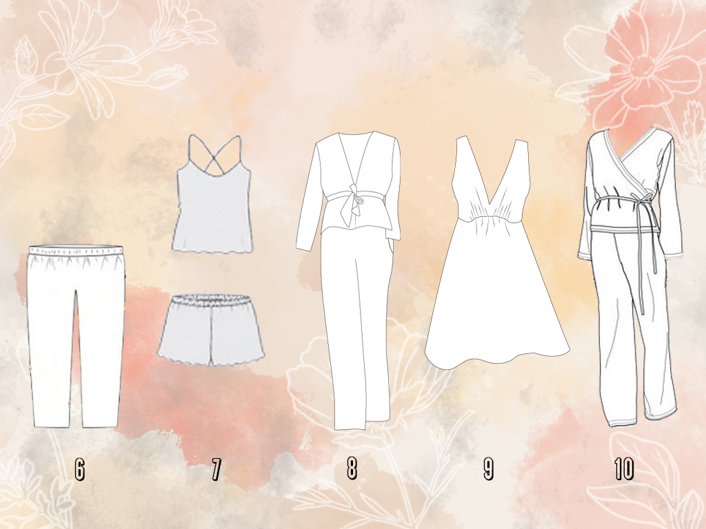 TOP 20 / PATRONS DE PYJAMAS - Atelier Svila